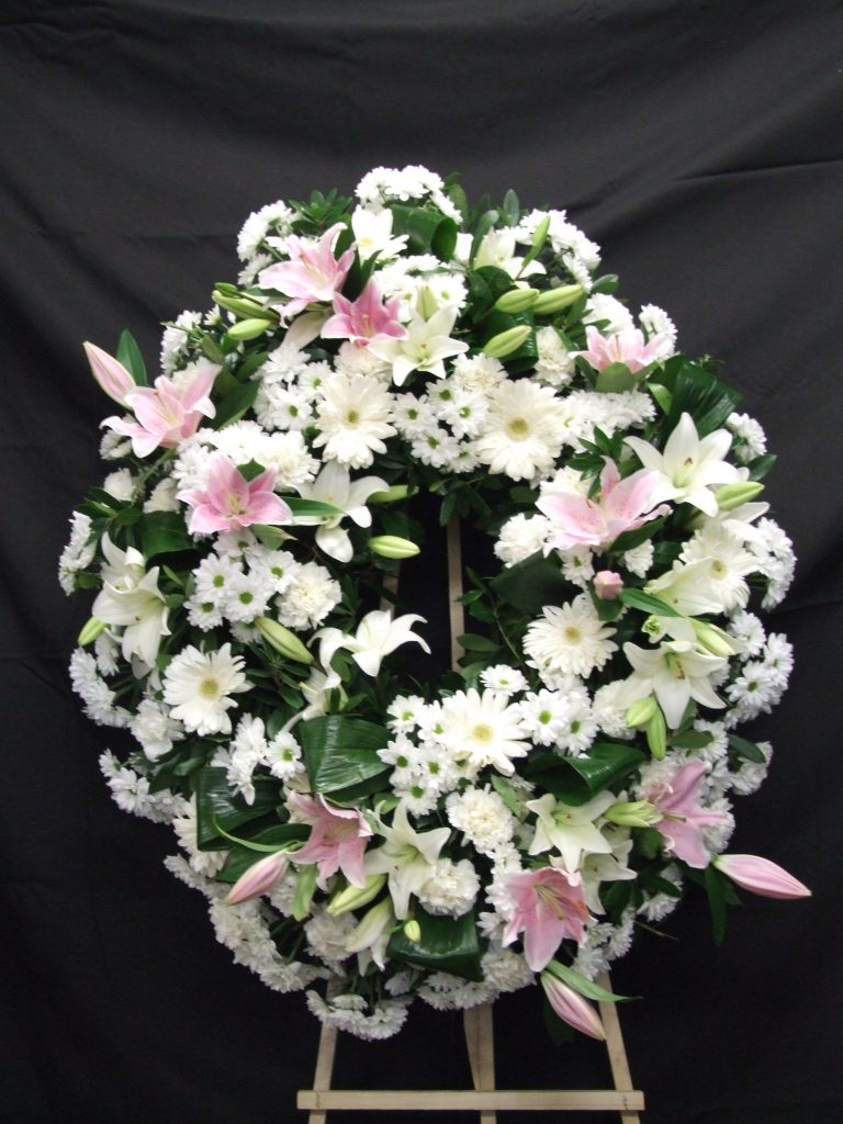 Coronas de Flores funeral - Venta de Coronas funerarias - Flores Isma